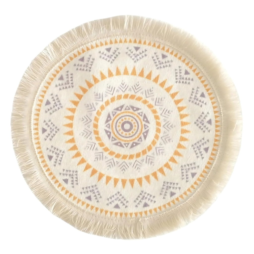 Lot de 6 Sous-Plat 34Cm Rond Grand Modél M3 | DOKANI